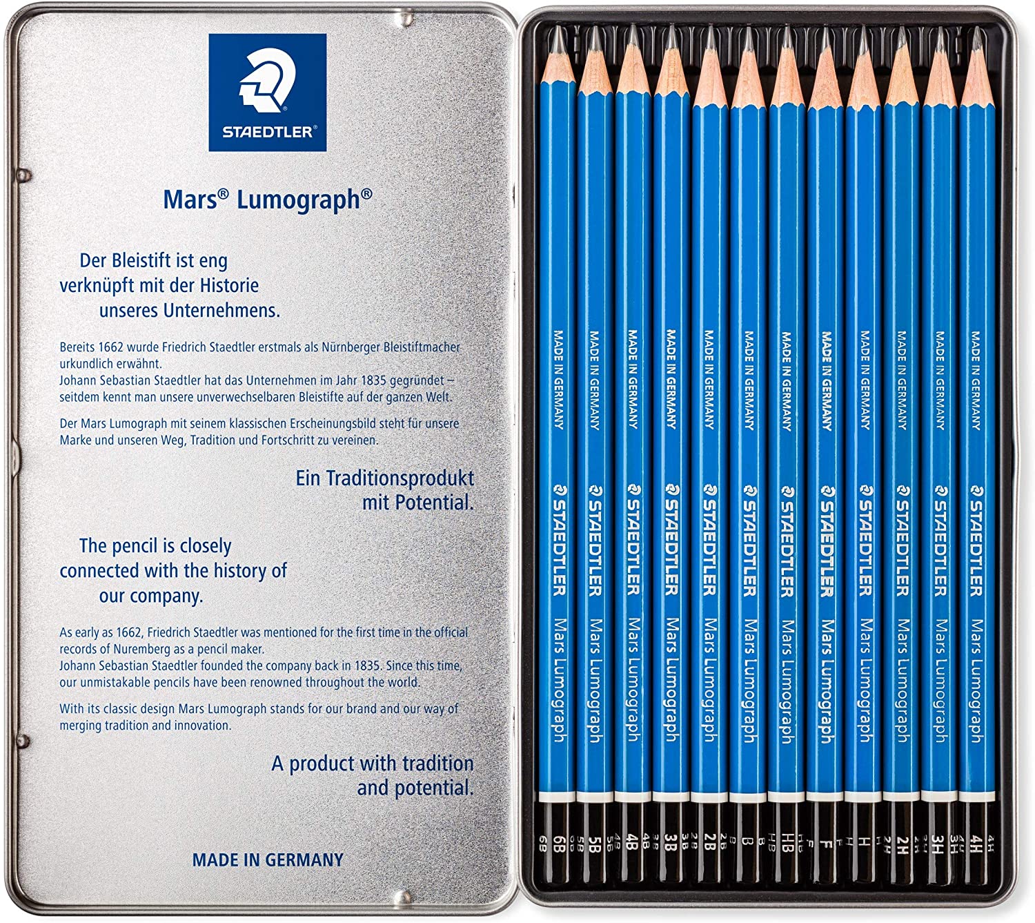 STAEDTLER Set of 12 Graphite Pencils - LPMarocaine