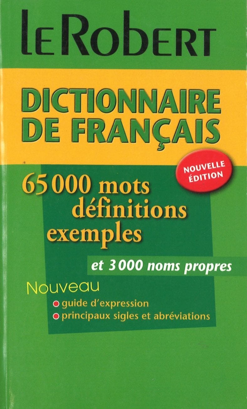 Le Robert Dictionnaire francais - LPMarocaine