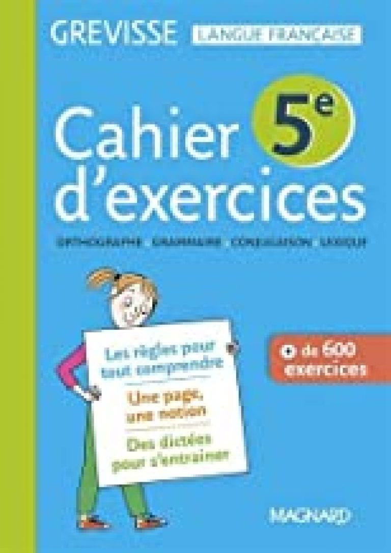 Cahier d’exercices 5ème Magnard Grevisse - LPMarocaine