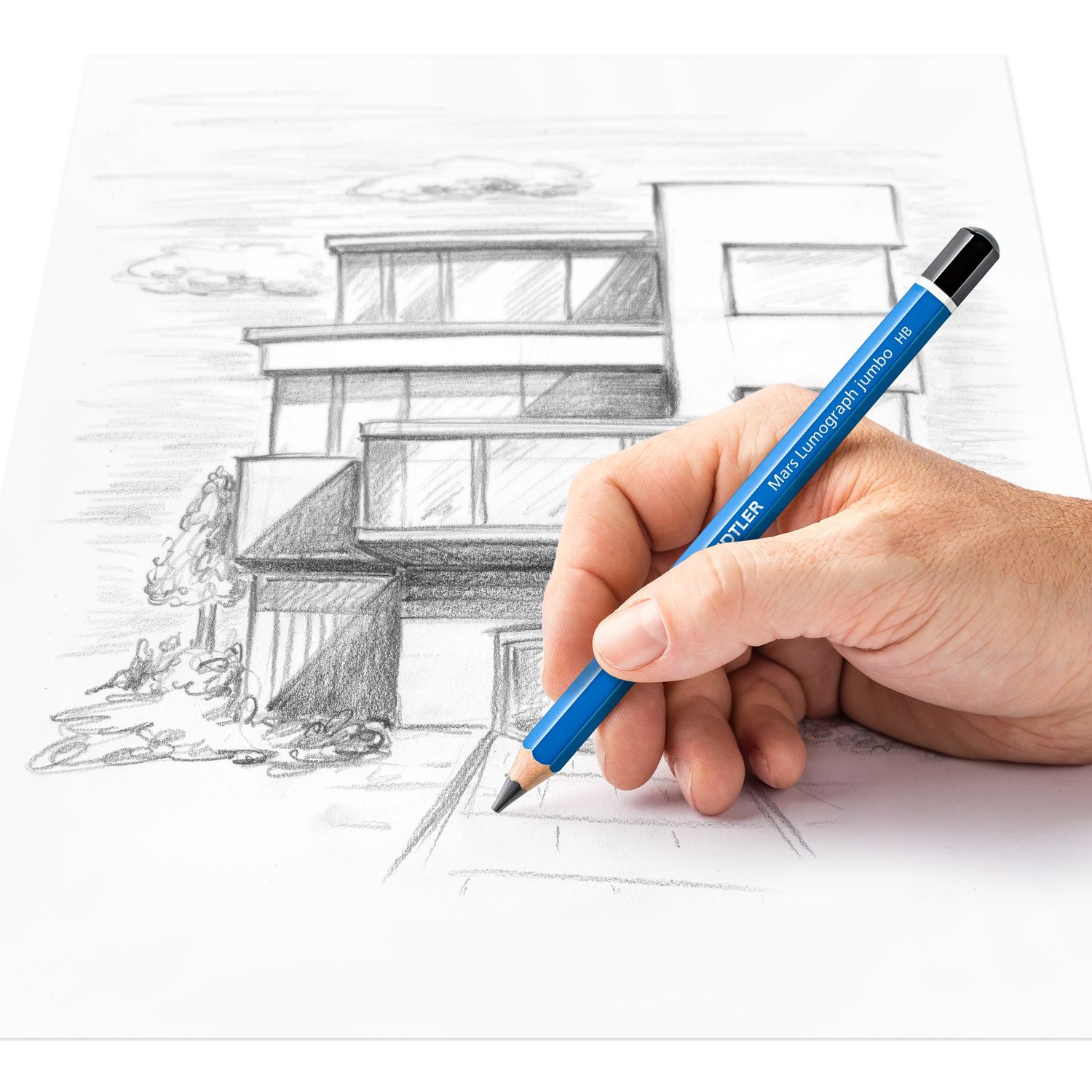 Staedtler Mars Lumograph jumbo 100J - LPMarocaine