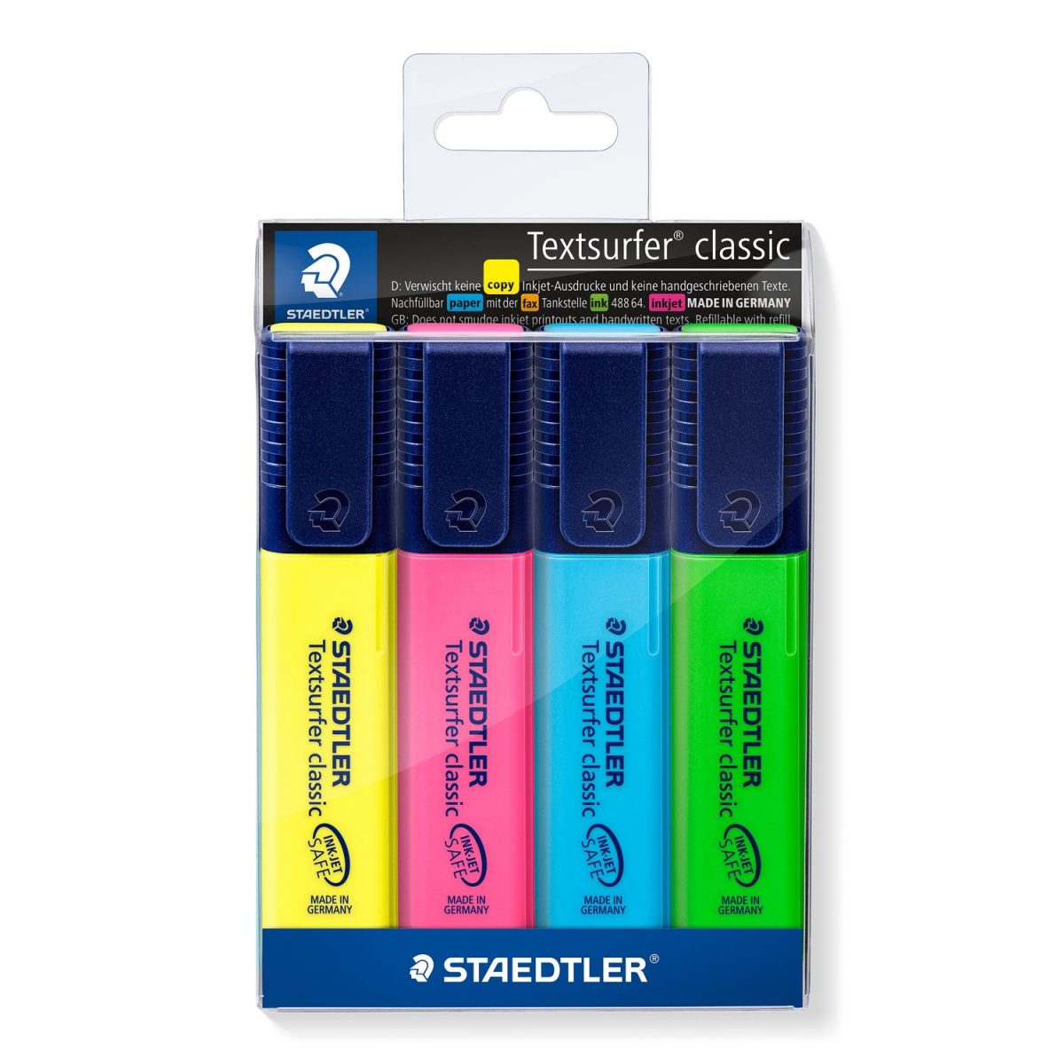 Staedtler Highlighters 4 Pack - LPMarocaine