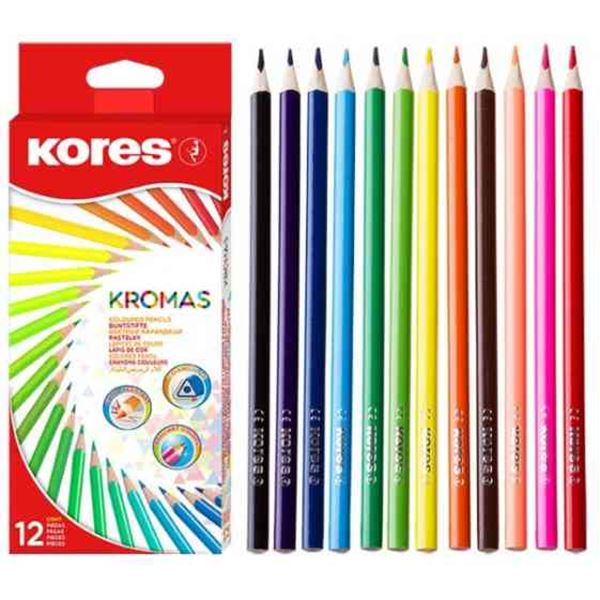 Crayons De Couleur Kromas - Kores - LPMarocaine