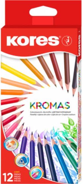 Crayons De Couleur Kromas - Kores - LPMarocaine