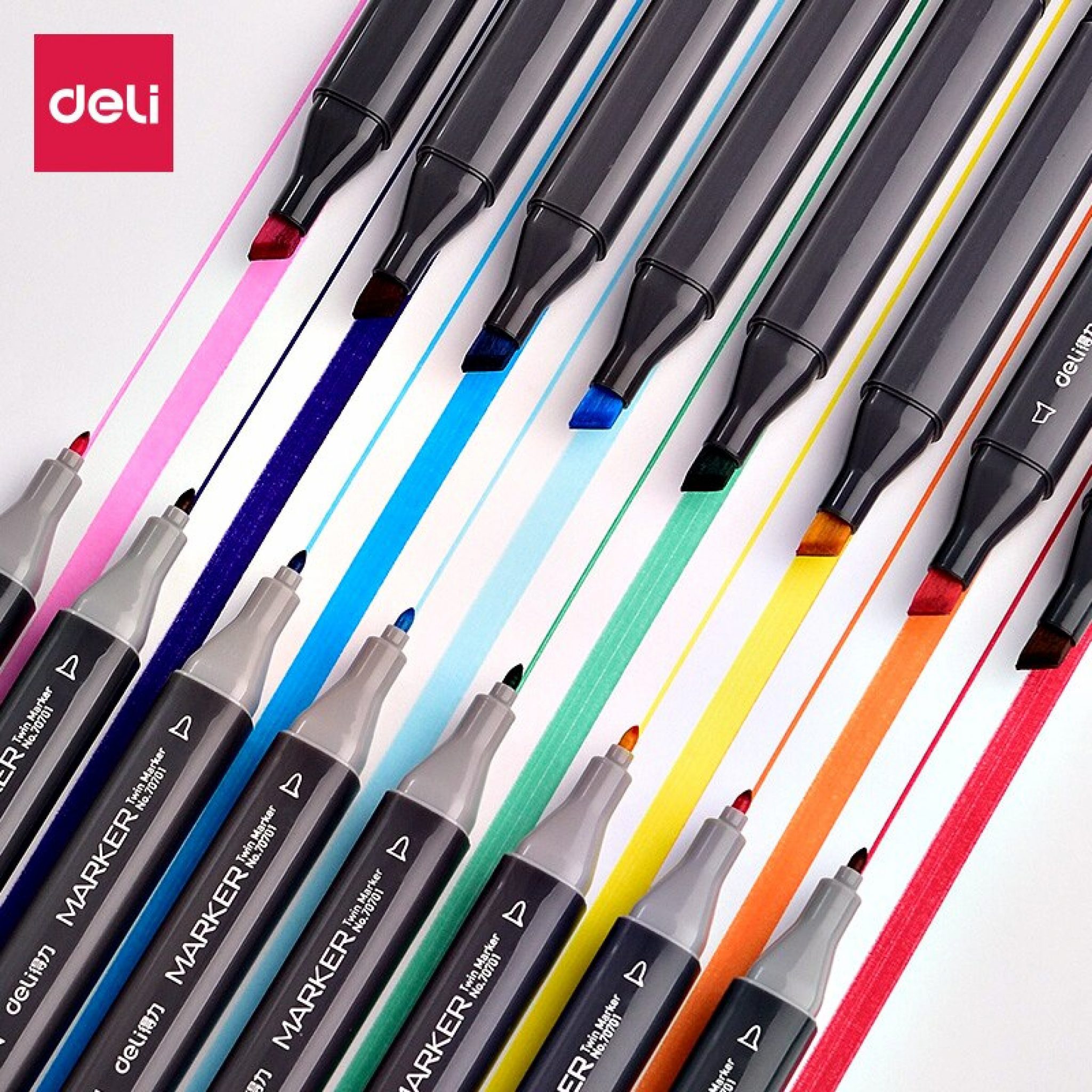 60 Sketch Markers DELI - LPMarocaine