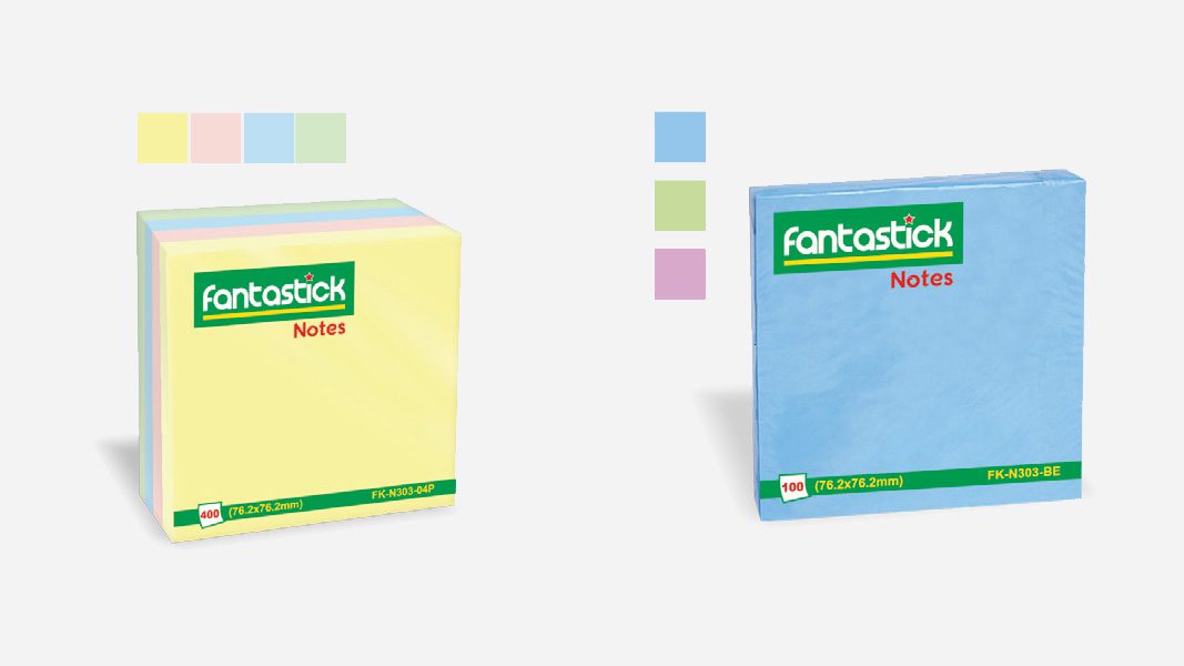 Stick notes 75x75mm Fantastick - LPMarocaine