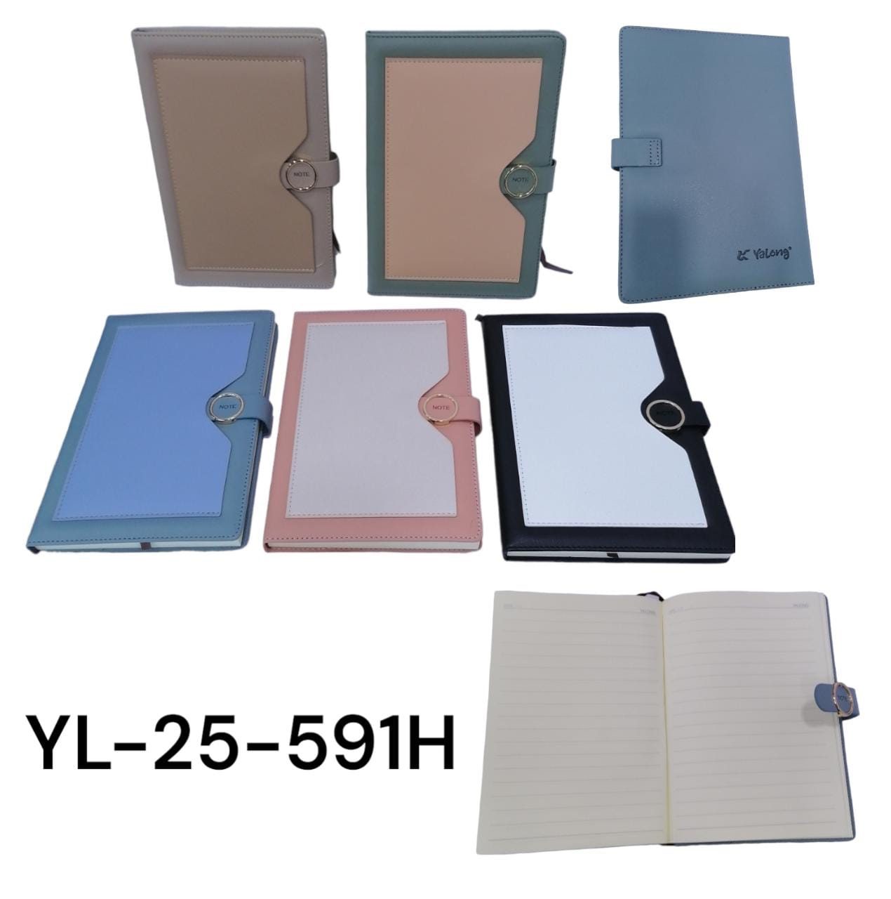 Notebook A5 avec serrure en couleur - LPMarocaine