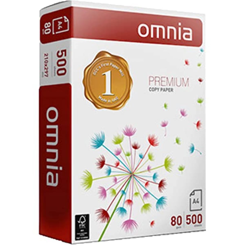 Rame Papier A4 80Gr 500F Omnia Premium - LPMarocaine