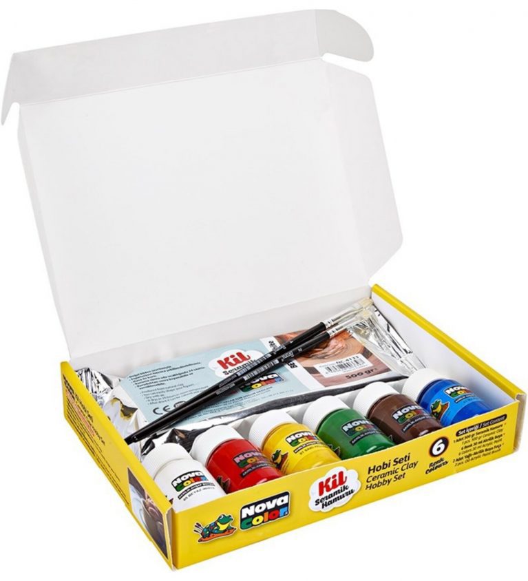 Nova Color Ceramic Clay Hobby Set / 6 Colors - LPMarocaine