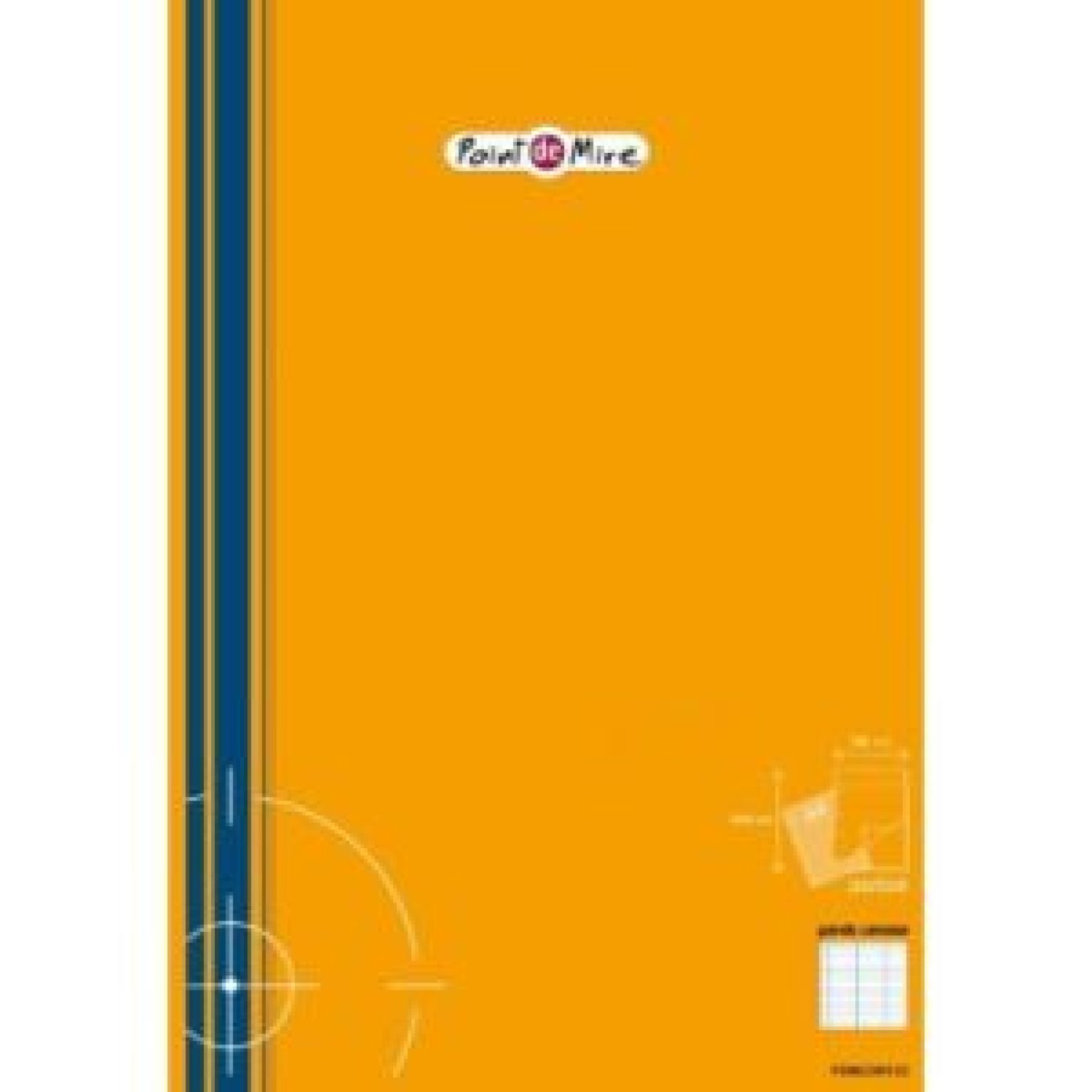 Bloc note A4 160p 80gr (21X27cm) - Point De Mire - LPMarocaine