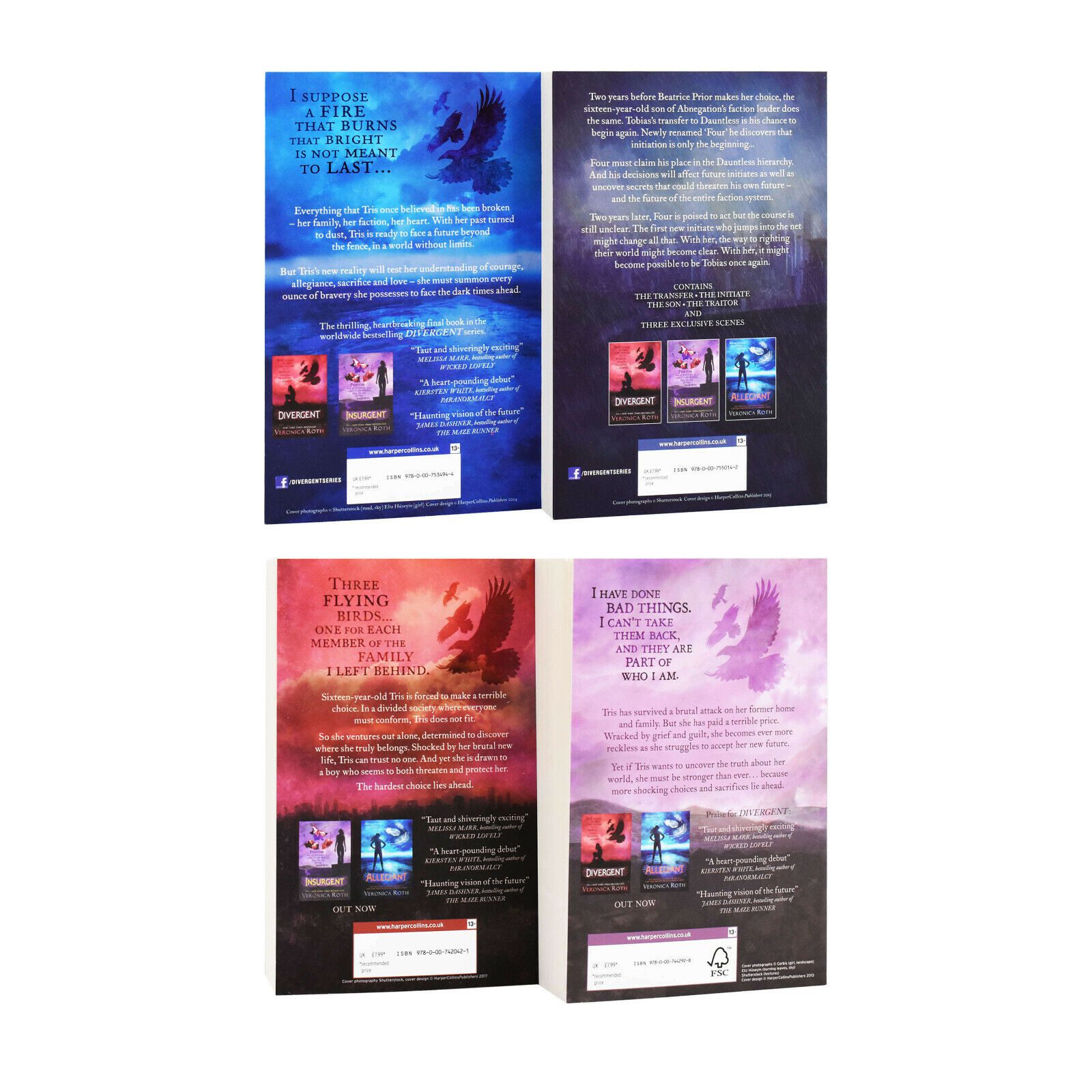 Divergent Series Box Set (Books 1-4) - LPMarocaine