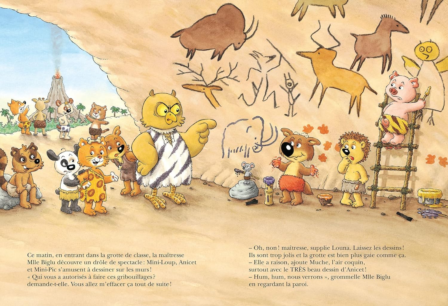 Mini-Loup Dinosaures avec figurine - LPMarocaine